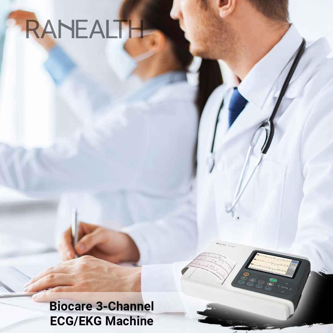 Biocare 12-Channel ECG/EKG Machine – Ranealth
